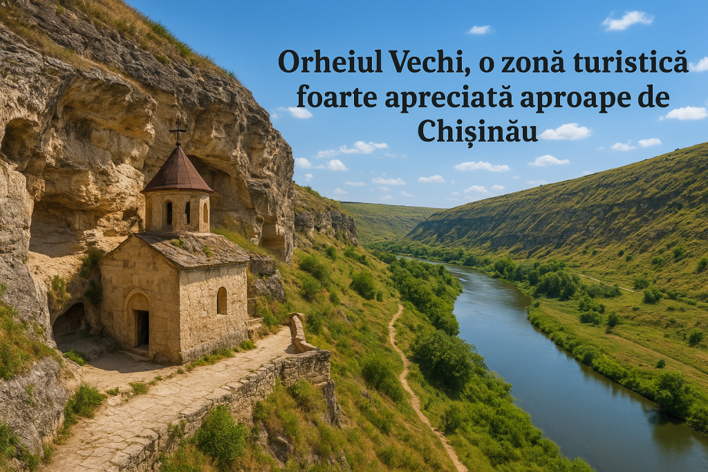 Orheiul Vechi, o zonă turistică foarte apreciată aproape de Chișinău